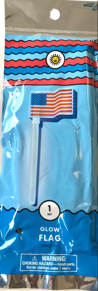 American Flag Glow Flag Glow Stick - 1 Kit MULTIPLE COLOR OPTIONS ...