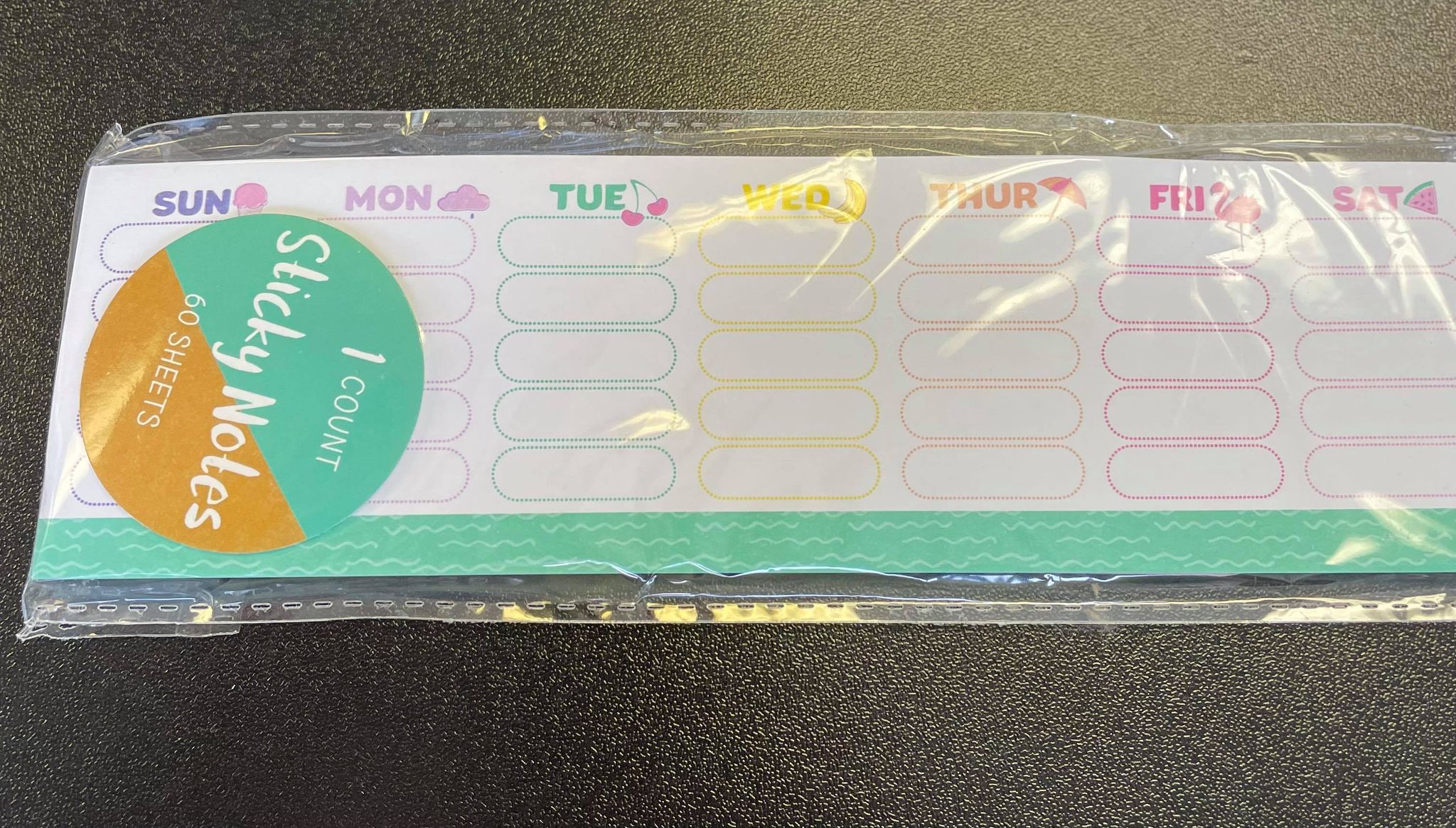 Days of The Week Scheduling Sticky Notes | DealMark